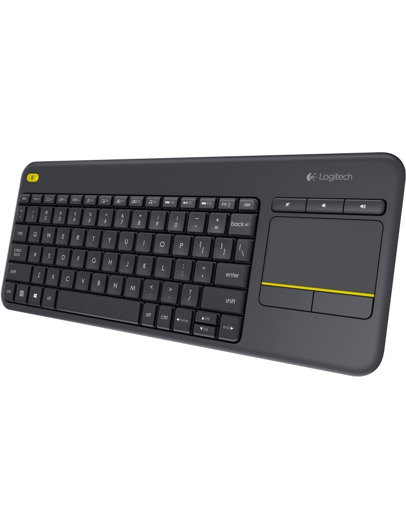 LOGITECH K400 Plus Wireless Touch US crna tastatura