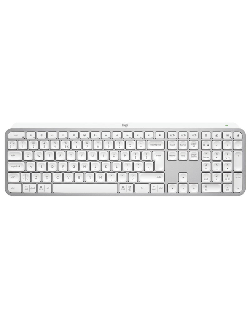 LOGITECH MX Keys S Wireless Illuminated tastatura Pale Grey US