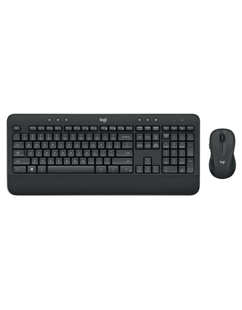 LOGITECH MK545 Advanced Wireless Desktop US tastatura + miš crna