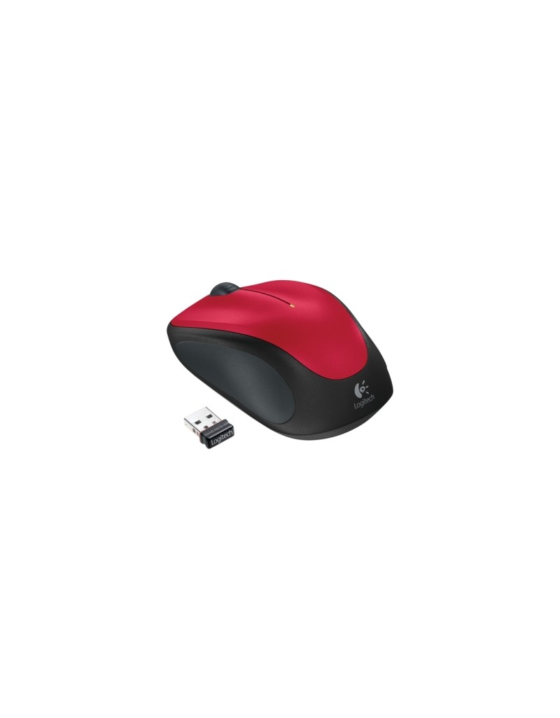 LOGITECH M235 Wireless crveni miš