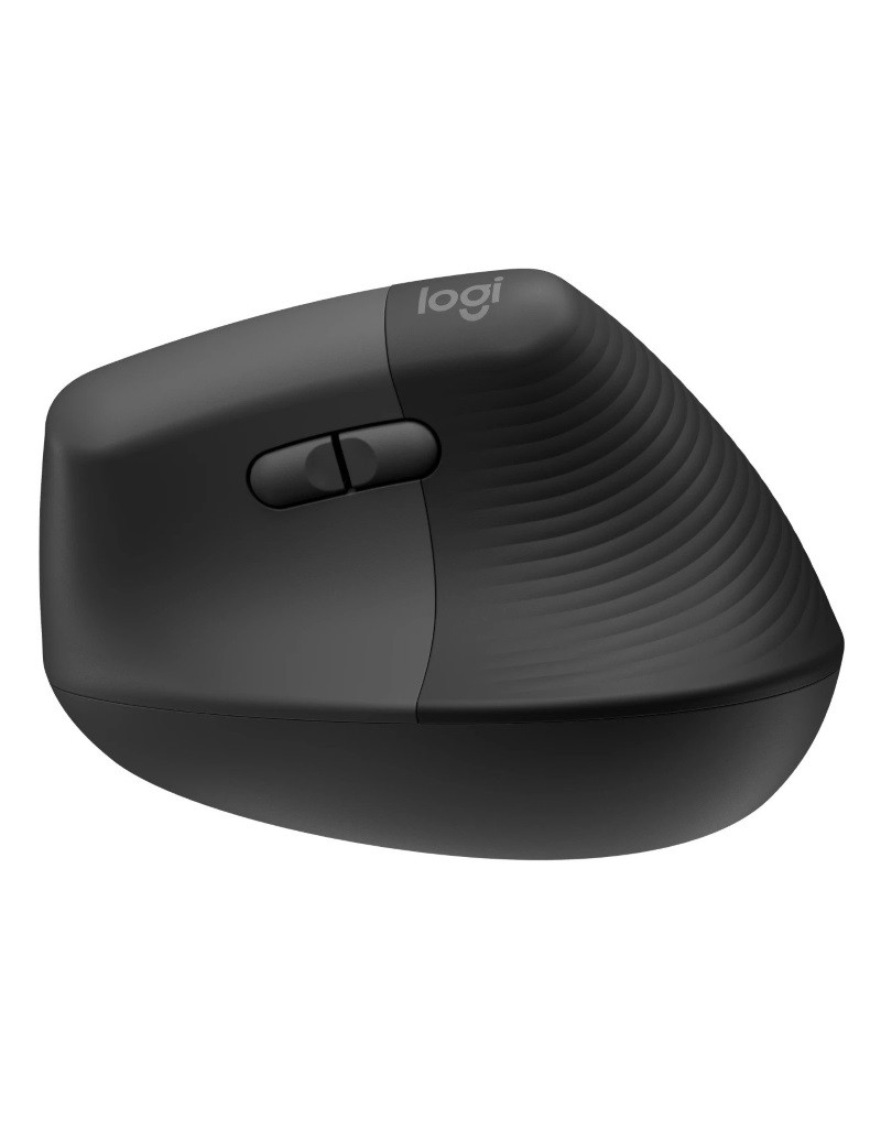 LOGITECH Lift Vertical Ergonomic Wireless crni miš