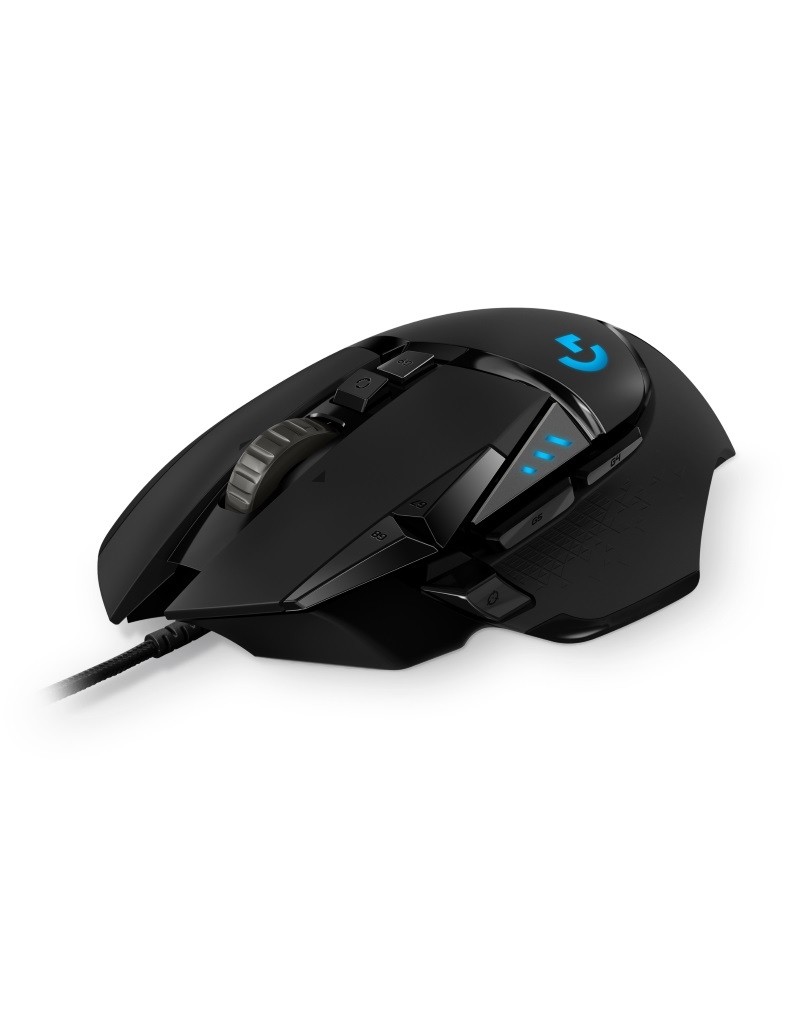 LOGITECH G502 HERO Gaming USB crni miš