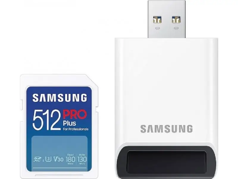 SAMSUNG 512GB PRO PLUS (MB-SD512SB/WW) MEMORIJSKA KARTICA MICROSDXC CLASS 10