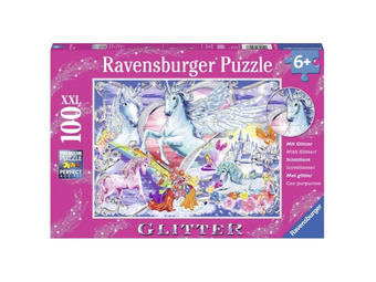 Ravensburger puzzle (slagalice) - Jednorog sa šljokicama