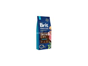 Brit Premium by Nature Sensitive jagnjetina,pirinac 3 kg