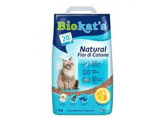 BIOKAT S NATURAL COTTON BLOSSOM POSIP ZA MACKE 5 kg