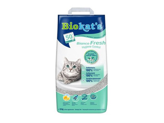 BIOKAT S BIANCO FRESH HYGIENIC POSIP ZA MACKE 5 kg