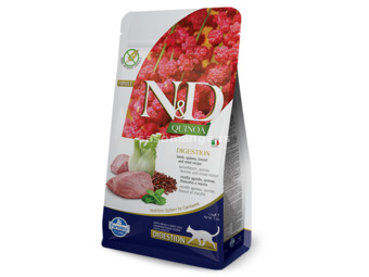 D.N&amp;D Quinoa Cat Digestion Lamb&amp;Fennel 300g