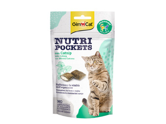 GIMCAT NUTRI POCKETS MACJA TRAVA I MULTIVITAMIN POSLASTICA ZA MACKE 60 g