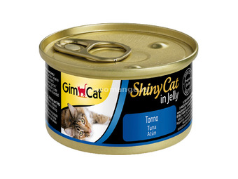 SHINY CAT JELLY tuna - konzerva za macke 70 g