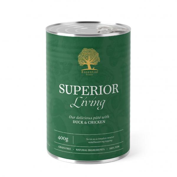 Essential Superior Living Pate – 400g x 6 kom