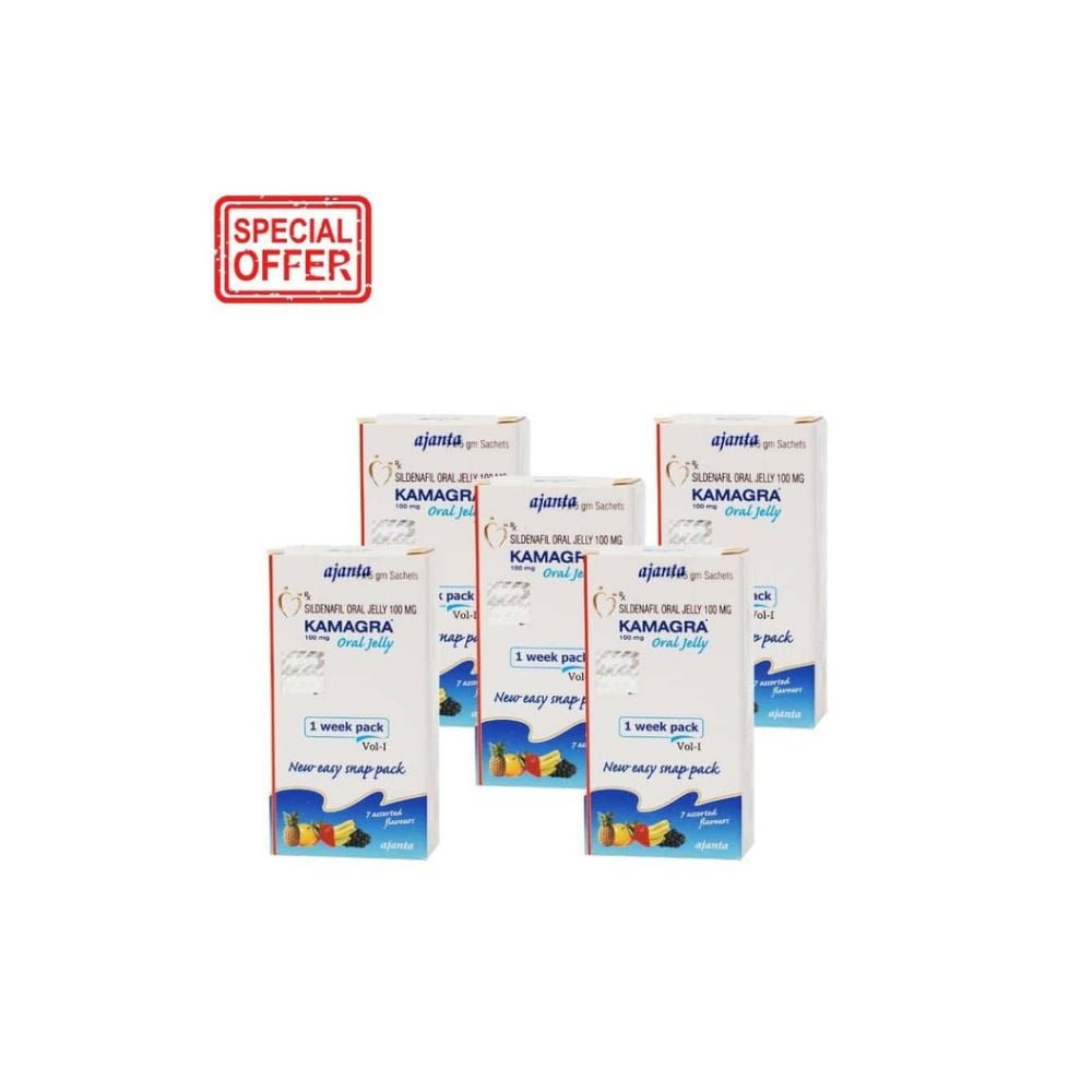 Kamagra gel SUPER cena 5 kutija