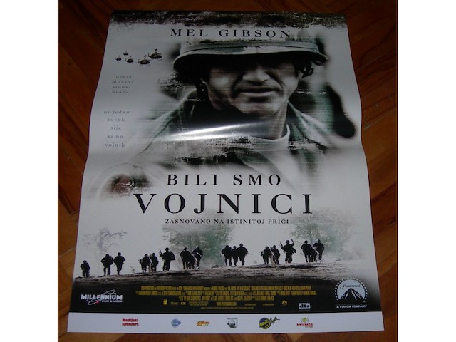 Bili smo vojnici (Mel Gibson) - filmski plakat