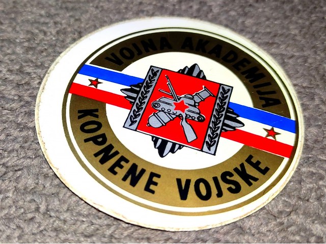 NALEPNICA VOJNA AKADEMIJA KOPNENE VOJKE SFRJ NOVA