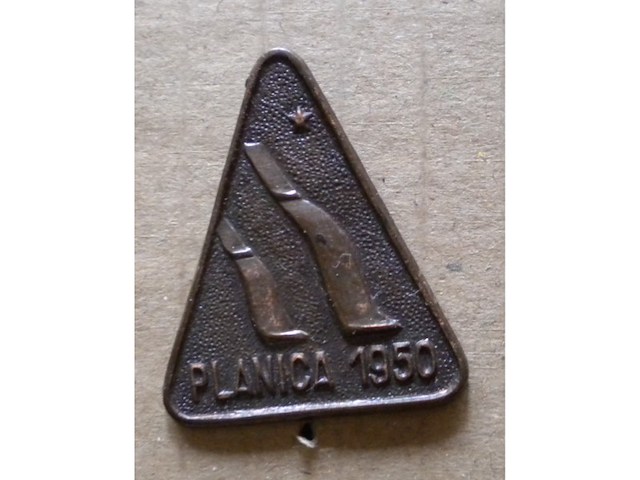 Skijanje `Planica 1950` (presovani lim)