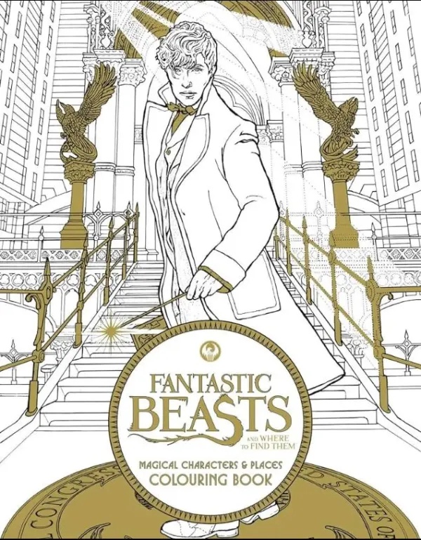 BOJANKA ZA ODRASLE – Fantastic beasts and where to find them