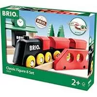 BRIO Drveni vozić sa prugom 22 dela Classic 33028