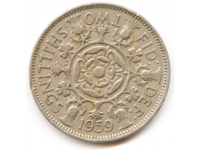 Velika Britanija 2 shillings 1959