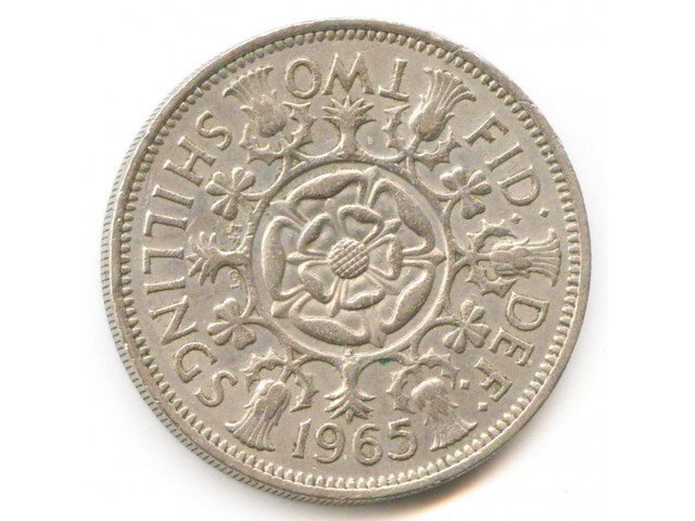 Velika Britanija 2 shillings 1965