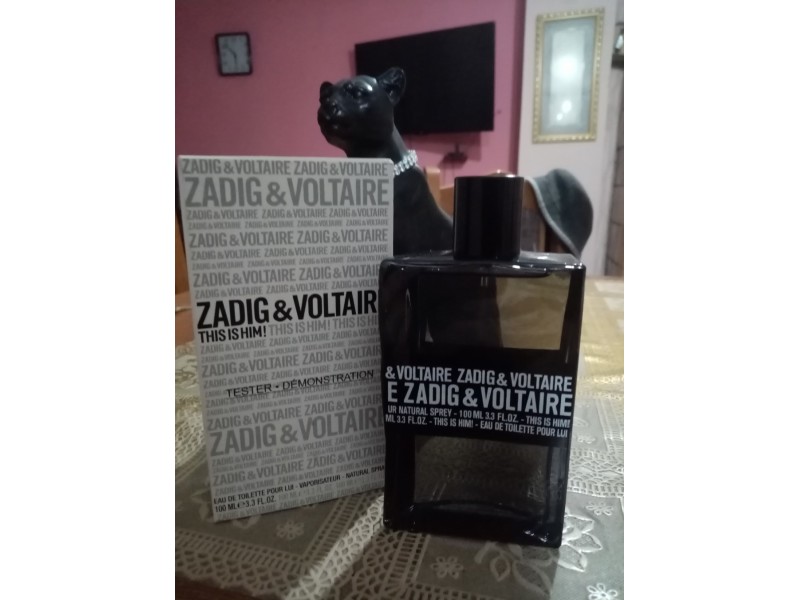 ZADIG VOLTAIRE za muškarce ZVER OD PARFEMA!