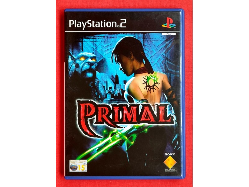 P R I M A L - UK izdanje Mint / PS2 Originalna Igra