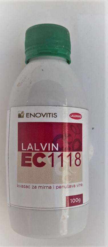 Kvasac LALVIN EC 1118 100gr za penušava vina