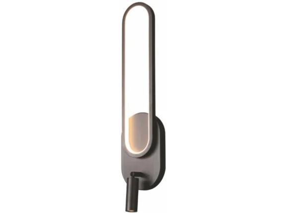 Mitea Lighting LED zidna lampa 12+5W 3000K M10918-1Z B