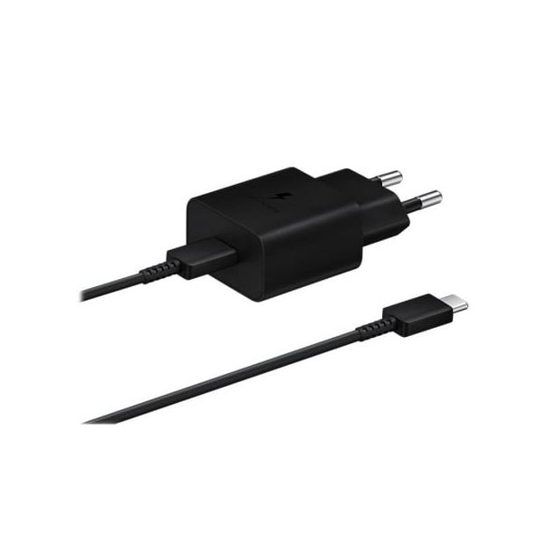 SAMSUNG Punjač 15W Type-C + kabel Type-C ( EP-T1510 ), crna