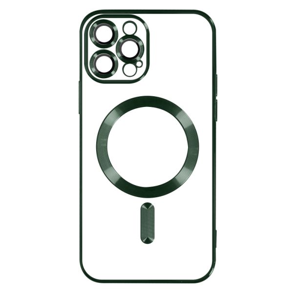 Silikonska futrola MagSafe iPhone 15 PRO, zelena
