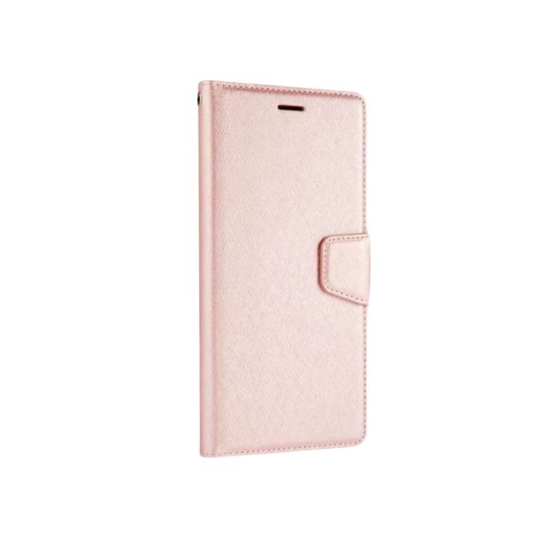 Zaštitna ALIVO Futrola preklop za Samsung A23, roze/zlatna