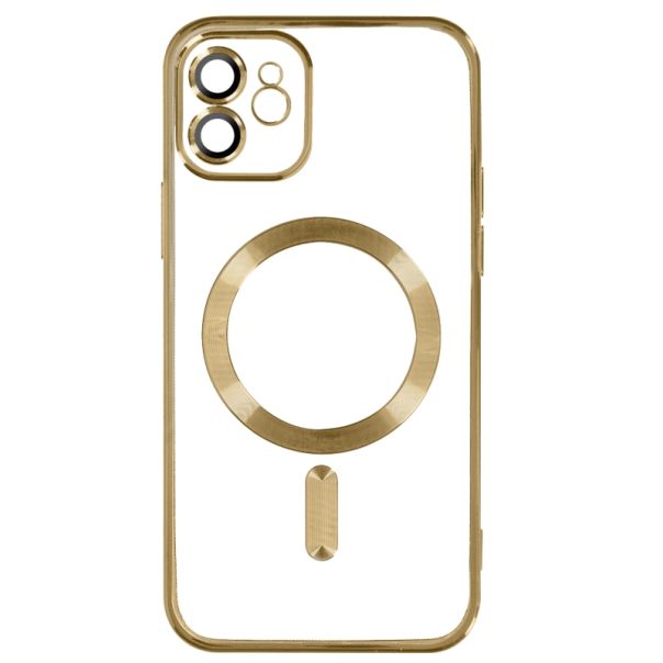 Silikonska futrola Magsafe Iphone 12, zlatna