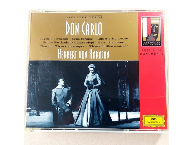 Verdi, Herbert Von Karajan - Don Carlo (2xCD, Box Set)