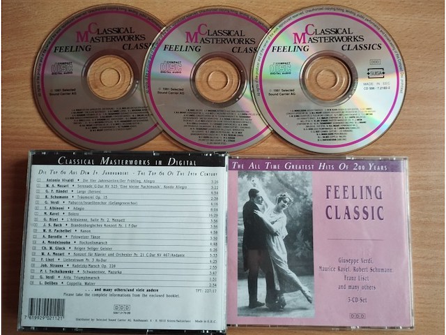 Feeling Classic - Various Composers 3cd Set