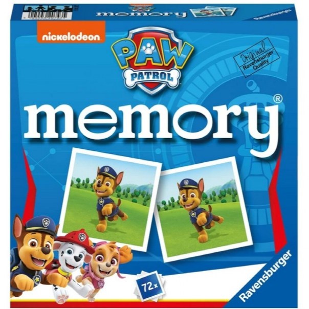 Ravensburger društvena igra - Paw Patrol memorija