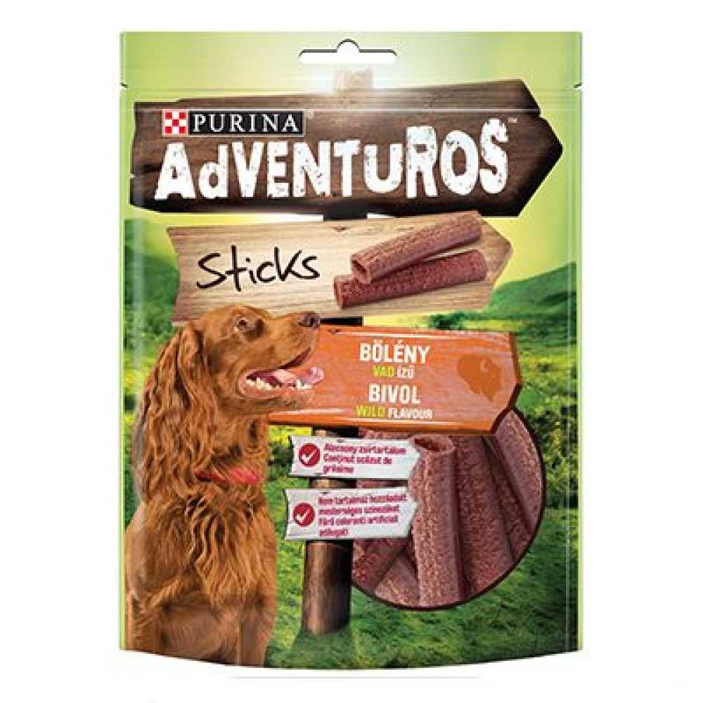 Friskies Adventuros Sticks - bizon 120g