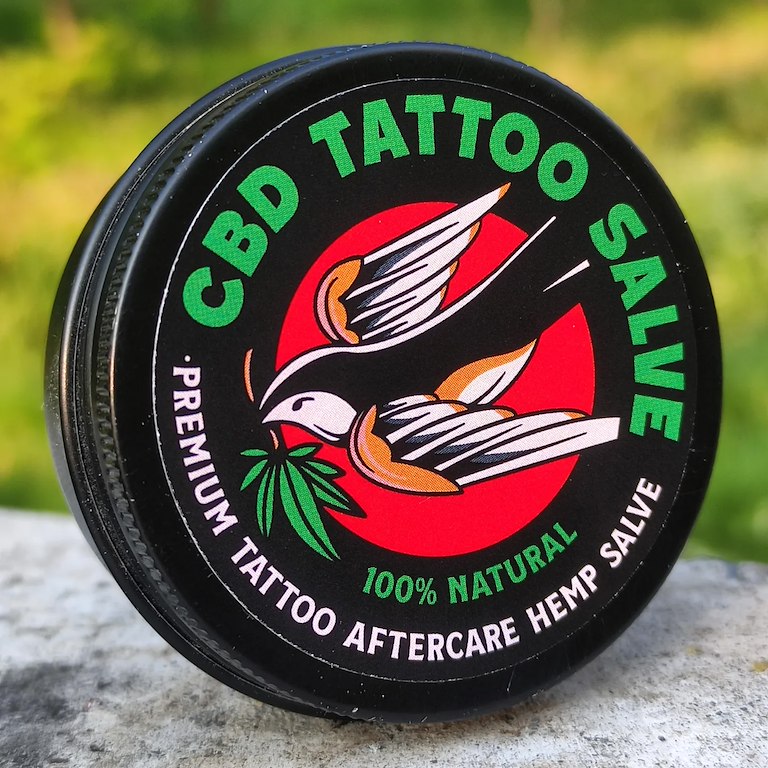 CBD TATTOO SALVE – krema za negu kože posle tetoviranja