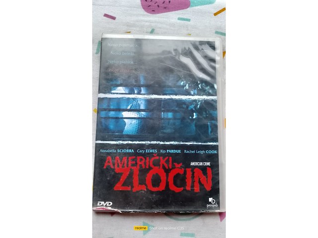 DVD STRANI FILM - AMERICKI ZLOCIN