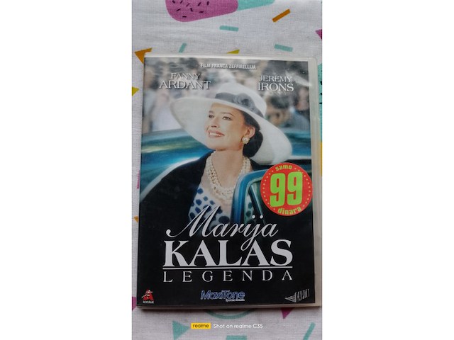 DVD STRANI FILM - MARIJA KALAS LEGENDA