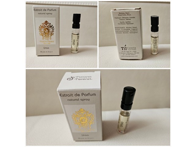 Tiziana Terenzi Ursa extrait de parfum, orig. tester