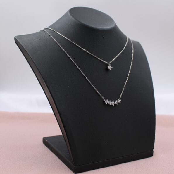 Srebrna ogrlica „ELEGANCE“ 806