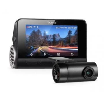 70MAI A810 4K DASH CAM AND RC12 REAR CAM SET - WIFI, GPS - BLACK