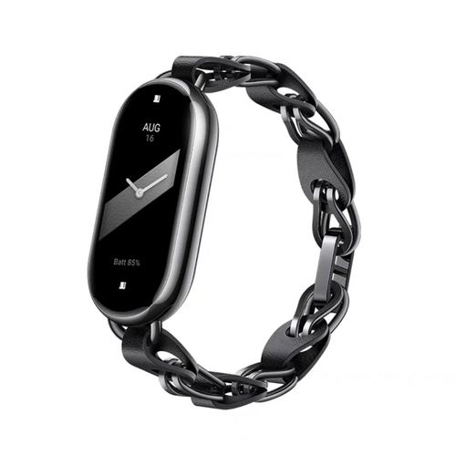 Xiaomi Mi Smart Band 8 Chain Strap Black - Zamenska Narukvica