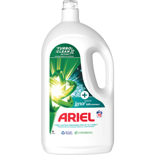Ariel tečni deterdžent za pranje veša Touch of Lenor Unstoppable 3.5l,70 pranja