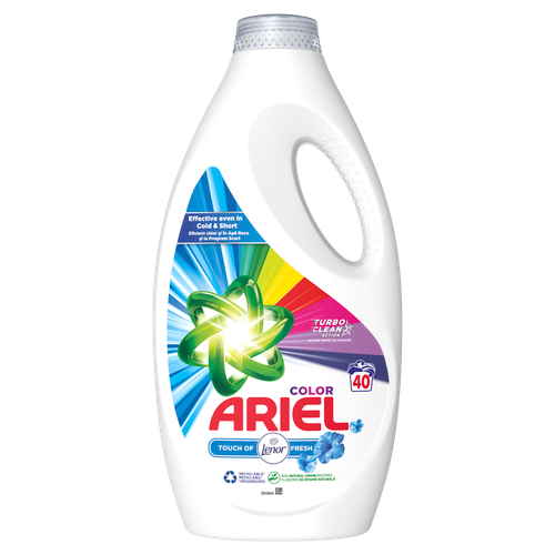 Ariel tečni deterdžent za veš Touch of Lenor Color 2l, 40 pranja