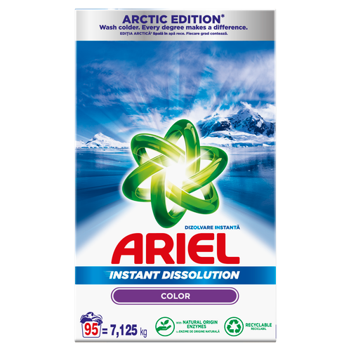 Ariel prašak za veš Arctic Limited Edition 7.125kg,95 pranja