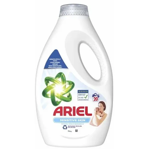 Ariel Sensitive tečni deterdžent 1l,20 pranja