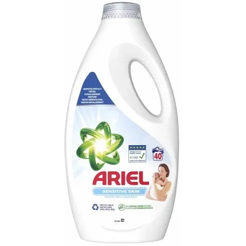 Ariel Sensitive tečni deterdžent 2l, 40 pranja