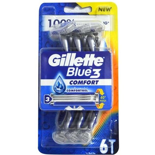 Gillette Blue 3 Comfort brijači 6 komada