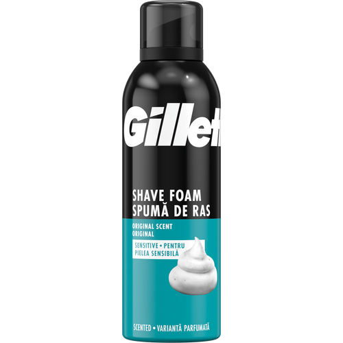 Gillette Sensitive pena za brijanje 200ml