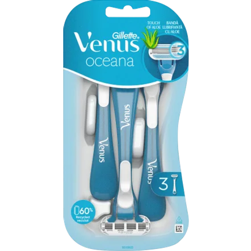 Gillette Venus Oceana ženski brijač 3 komada